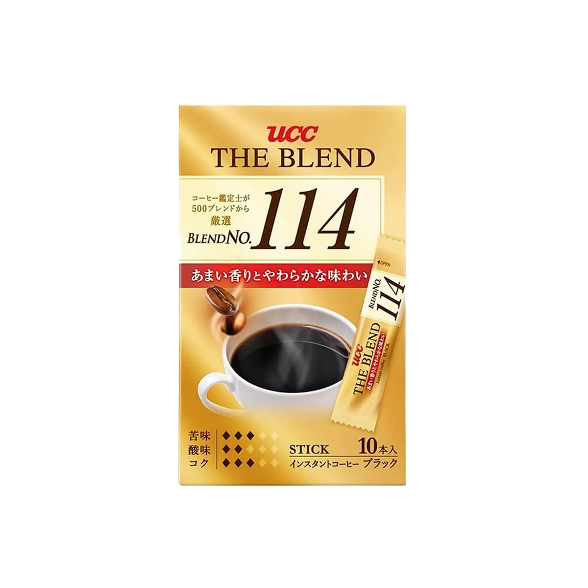 UCC ザブレンド 114 スティック (10P) | ニジヤマーケット - 日本食を全米へお届けします