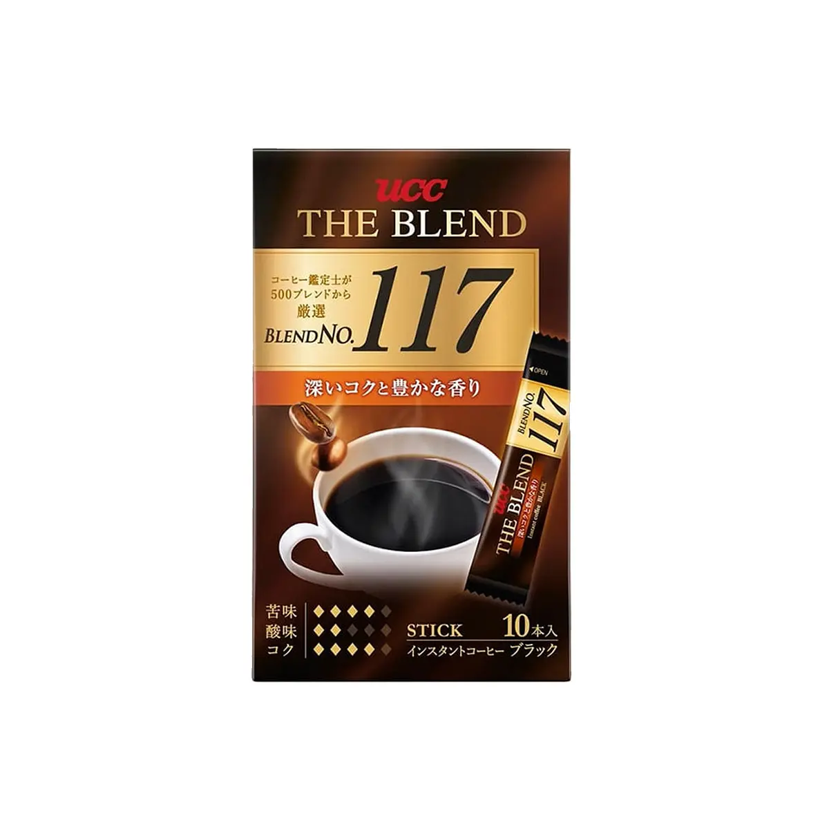 UCC ザブレンド 117 スティック (10P) | ニジヤマーケット - 日本食を全米へお届けします